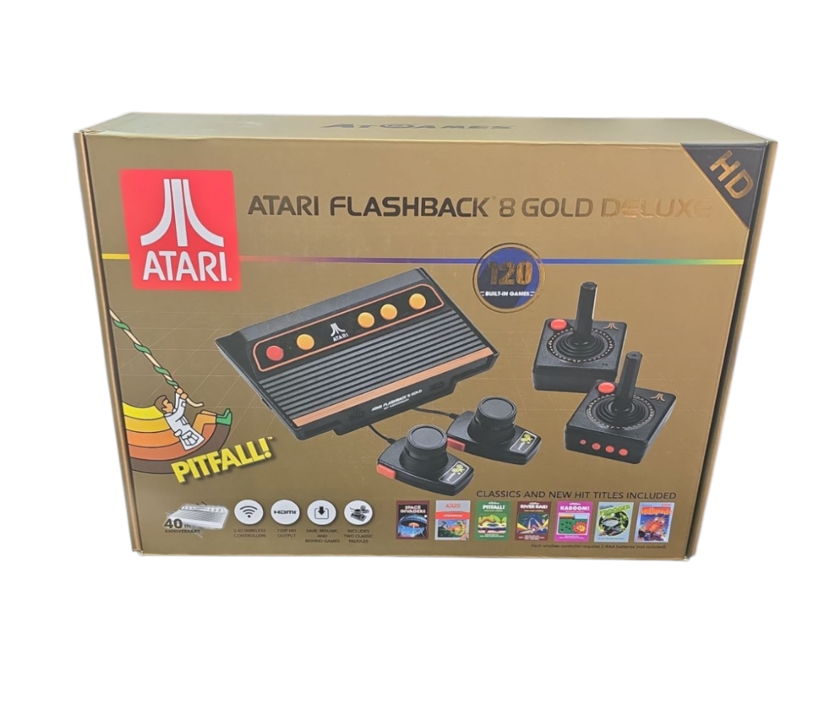 Pre-owned atari flashback 8 gold deluxe HD *SALE WAS £29.99* - Own4Less